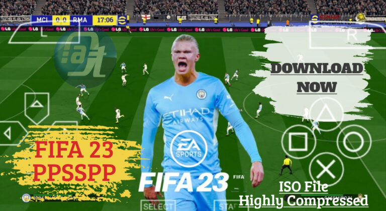 Download EA Sports FC 24 PPSSPP Apk for Android. [Free FIFA 2024 PSP ...