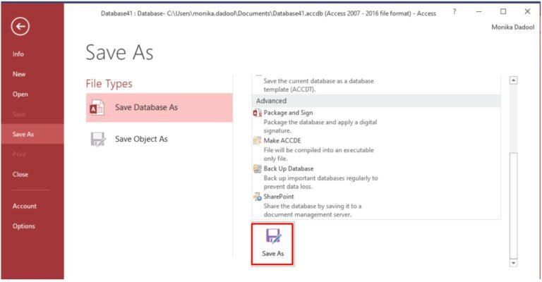 [Fixed] Access cannot Open a Database created with a Previous Version ...