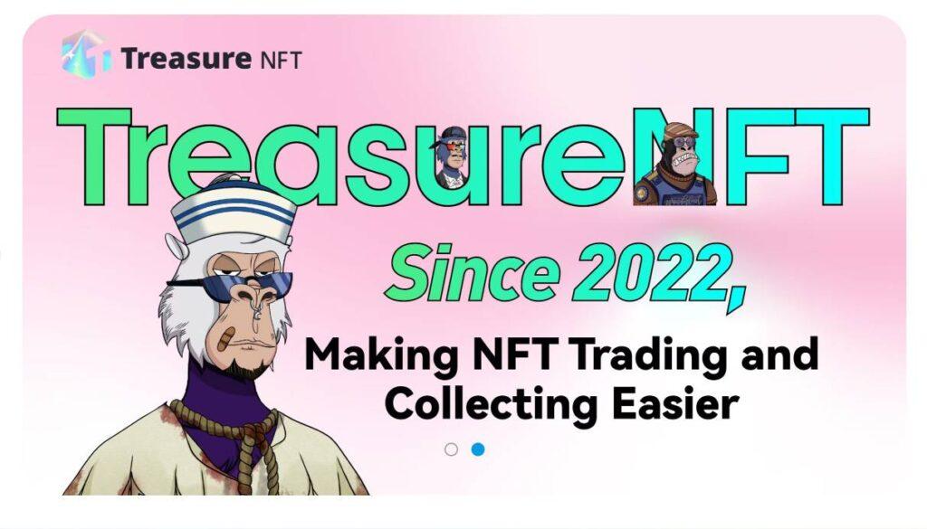 Treasure NFT Referral Code UX62I2 Get $100 now. | AxeeTech