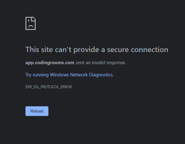 How to fix err_ssl_protocol_error 2025 [all Platforms] | AxeeTech