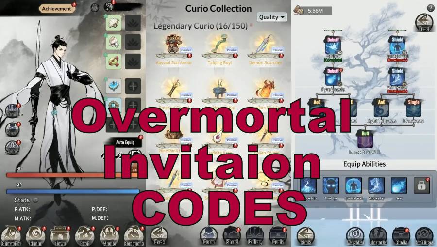 Get 100% working Overmortal Invitation Codes | AxeeTech