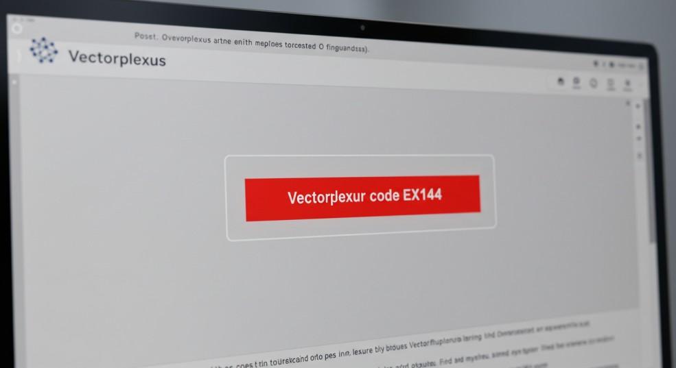 Bypass Vectorplexus Error Code EX144: Quick Login Workarounds & Accessing Mods | AxeeTech