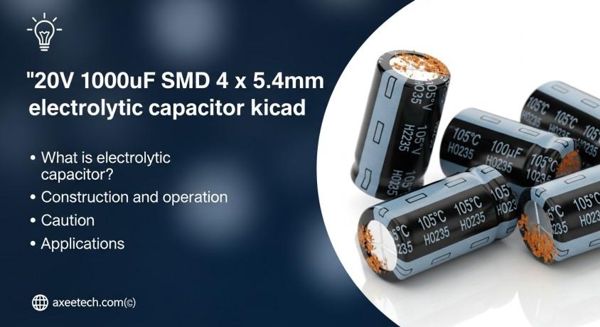 20v 1000uf smd 4 x 5.4mm electrolytic capacitor kicad: 5 Critical Facts for Your Next PCB Design ...