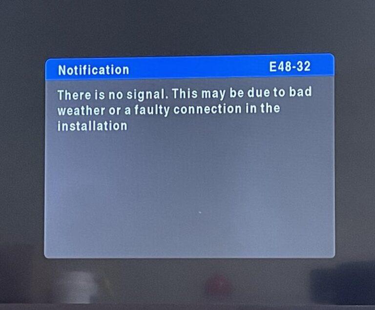 E48-32 Error on DStv? Banish "No Signal" FAST with These Easy Fixes ...