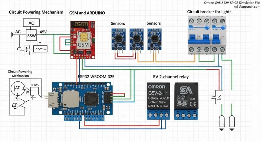 Omron GV5-2 12V SPICE Simulation File: How to Use It for Relay Circuit ...