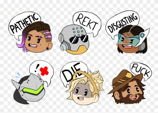 Overwatch Emoji Codes: Chat with new text Colors, icons, 2D/3D Art and ...