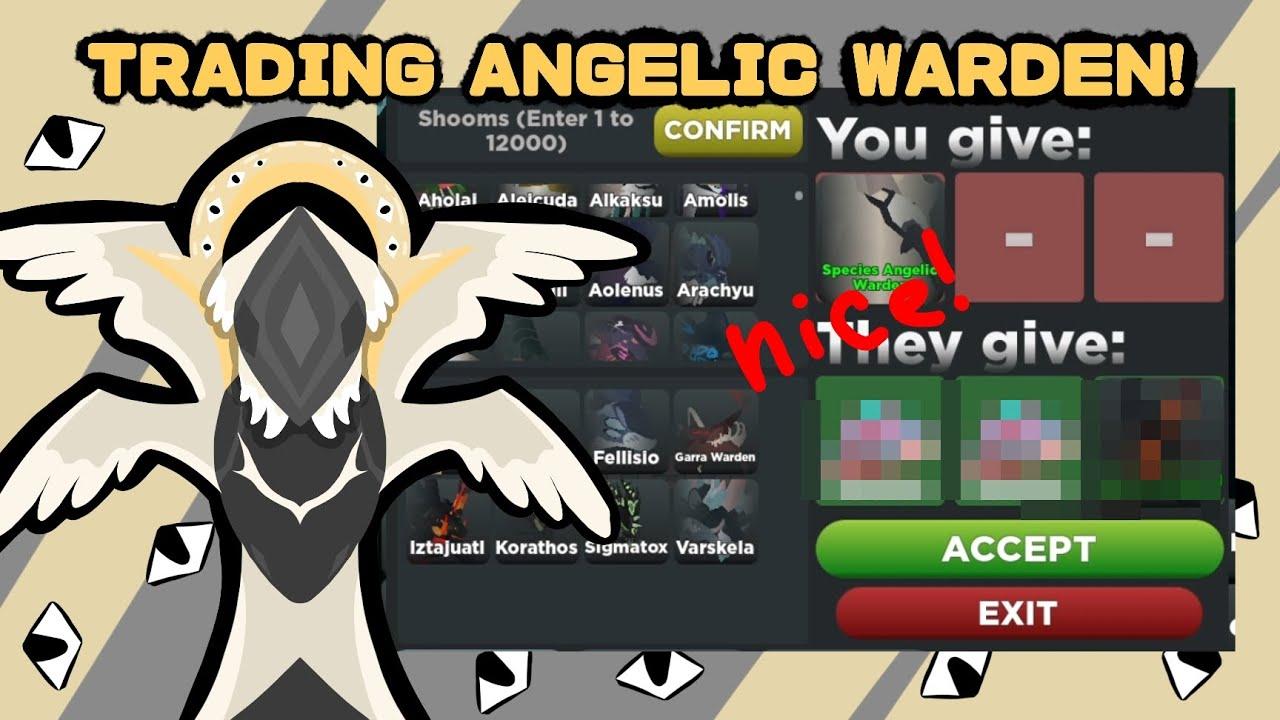 Angelic Warden Worth in Creatures of Sonaria! What Is Its Worth | AxeeTech