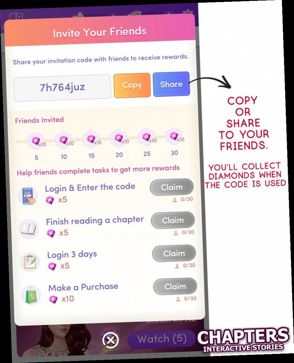 Chapters Redemption Codes [2 November 2025] Active Codes for Free Diamonds & Tickets | AxeeTech