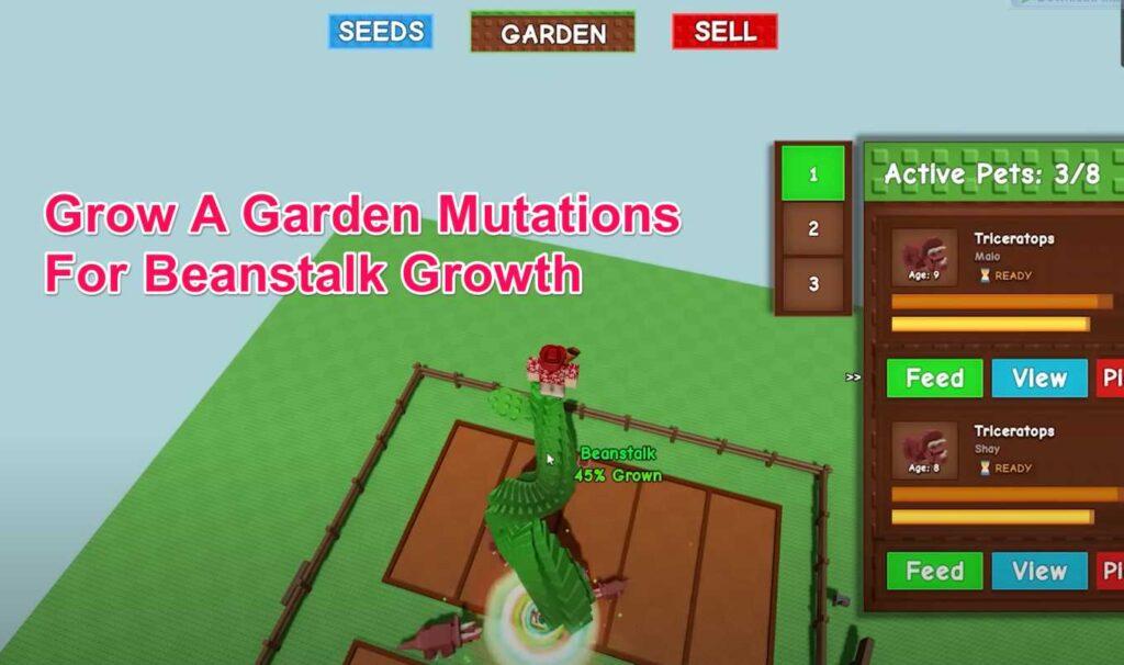 All Grow A garden Mutations & Multipliers for Beanstalk (2026) | AxeeTech