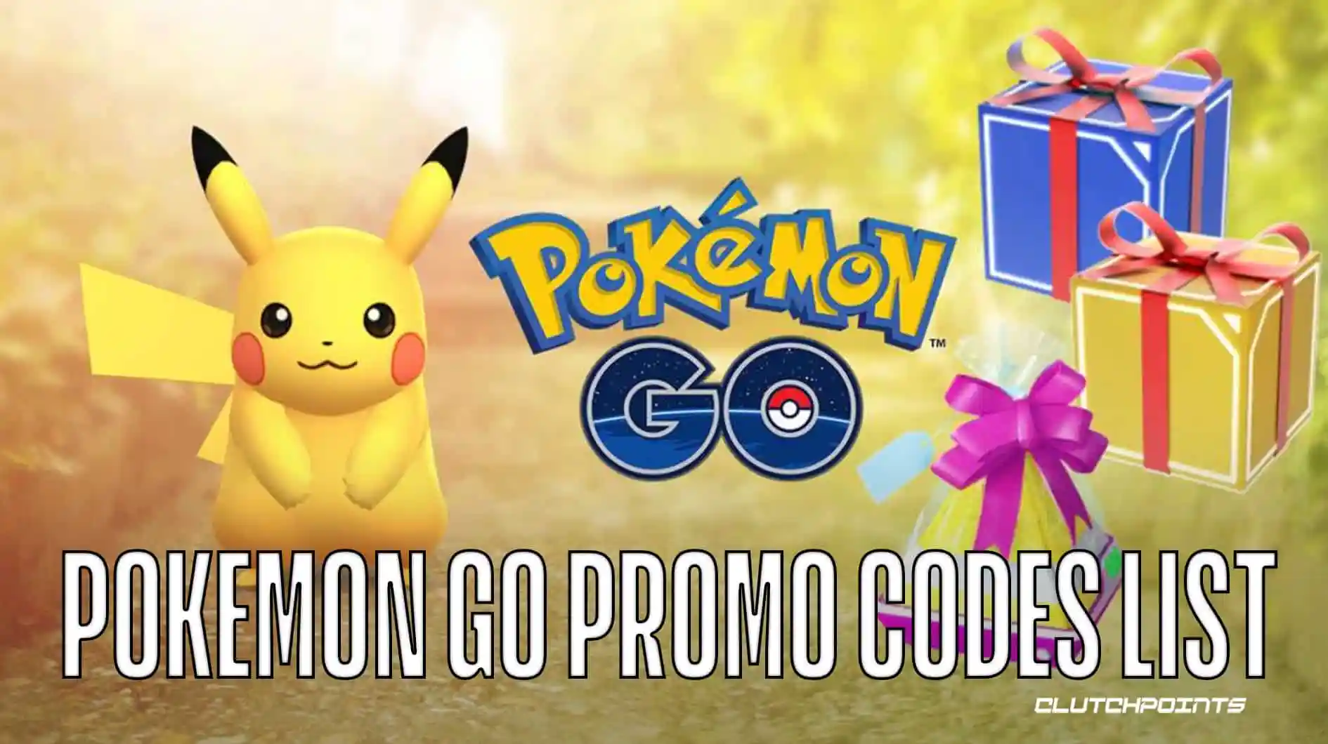 Pokémon Go Promo Codes [24 September 2025] | AxeeTech