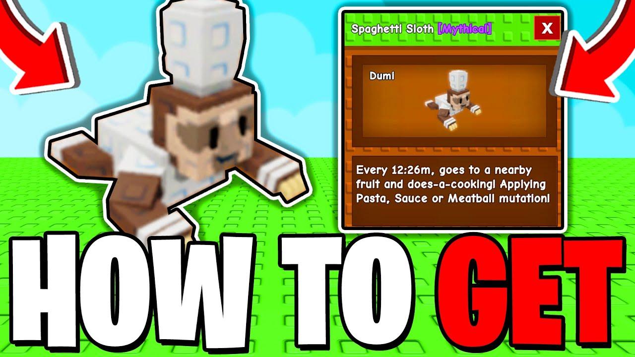How To Get Spaghetti Sloth In Grow a Garden (GAG Cooking Update) | AxeeTech