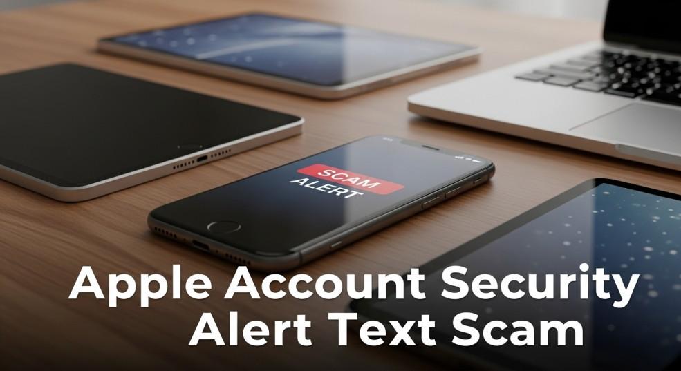 Guid to "Apple Account Security Alert Text" It's a Scam | AxeeTech