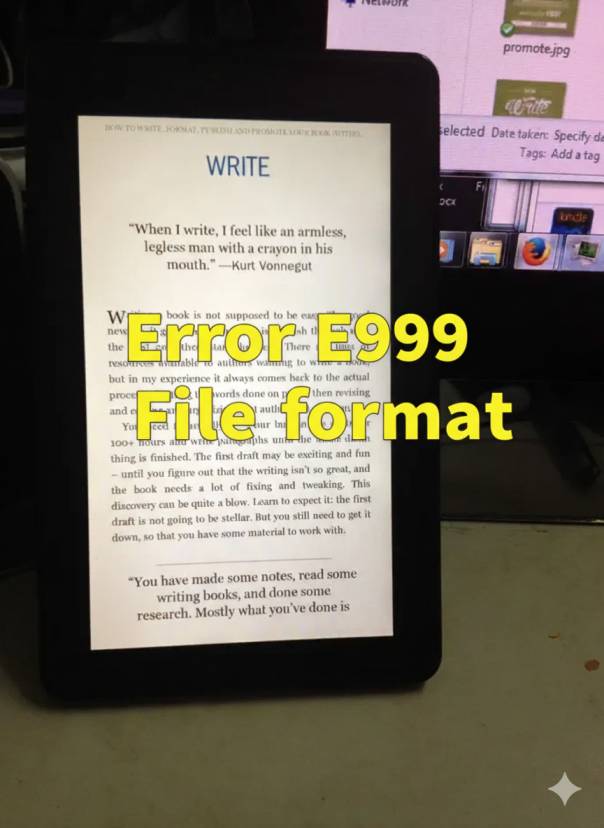 Guide to Fixing Kindle's "E999 - Send to Kindle Internal Error" | AxeeTech