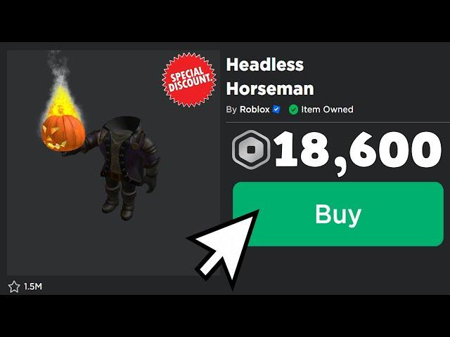 How Much is Headless in Roblox? [November 2025] | AxeeTech November 2025
