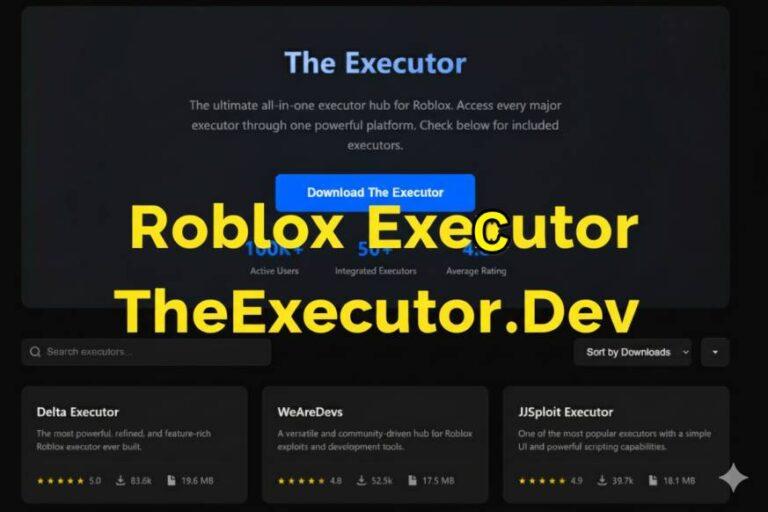 Guide to The roblox Executor TheExecutor.Dev: How to execute the Right scripts. | AxeeTech