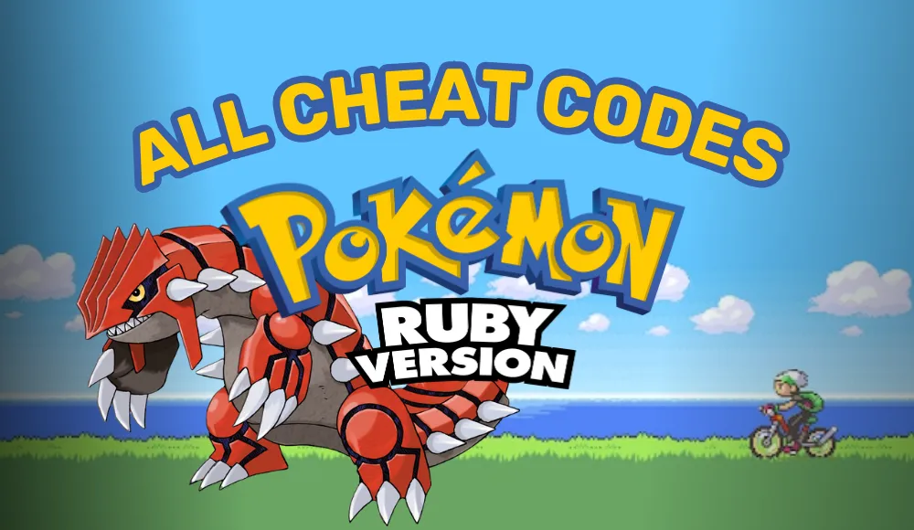 Pokémon Ruby Cheats [December 2025] | AxeeTech