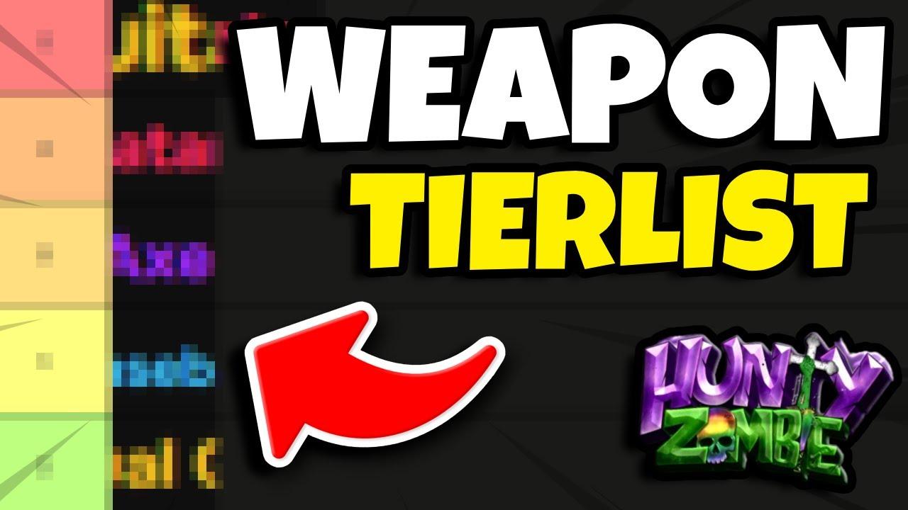 Hunty Zombie Weapons Tier List [December 2025] | AxeeTech