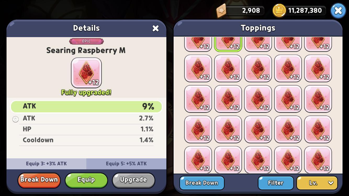 Searing Raspberry Cookie Topping In Cookie Run Kingdom [April 2026 ...