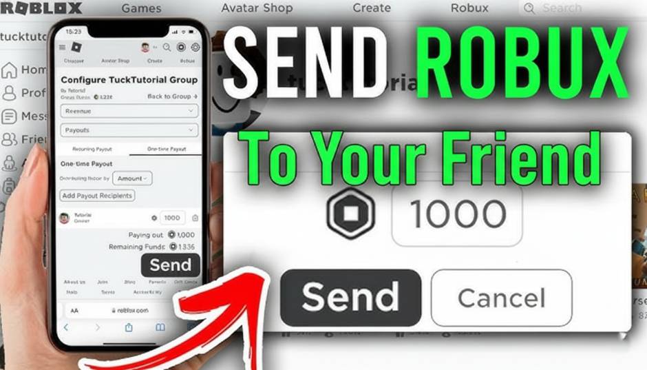 How to Give Robux to Friends on Roblox (Easy Methods 2025)