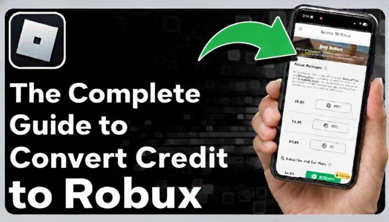 How to Convert Credit to Robux in 2025 (Step-by-Step)