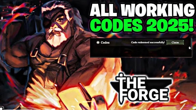 The Forge Codes [December 2025] | AxeeTech