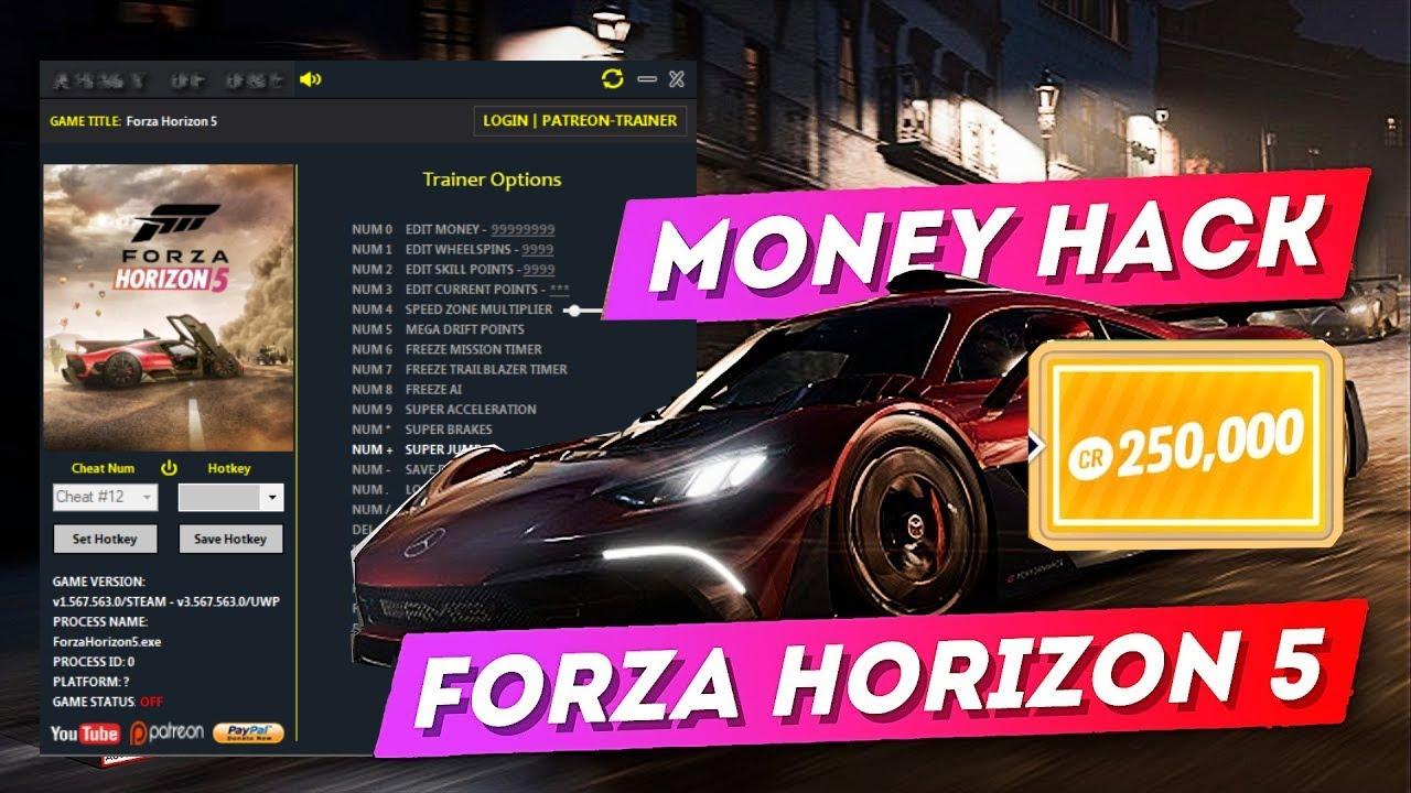 Forza Horizon 5 Cheats [January 2026] | AxeeTech