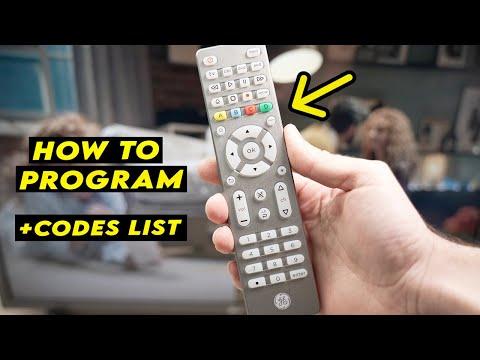GE Universal Remote Codes [January 2026] | AxeeTech