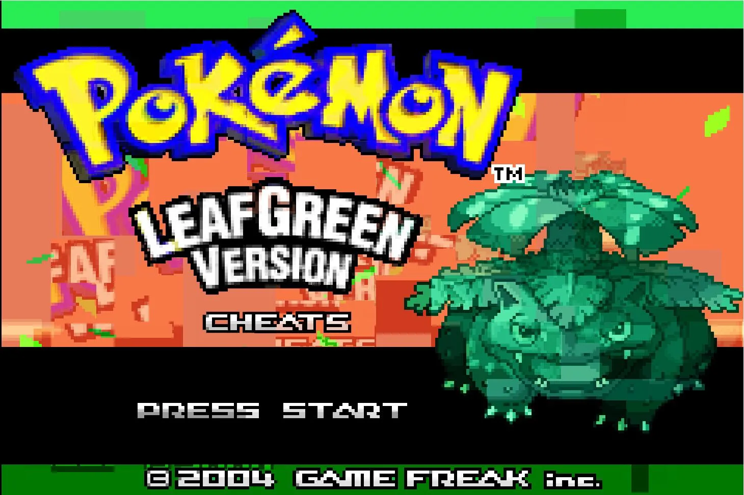 Pokémon LeafGreen Cheats | AxeeTech