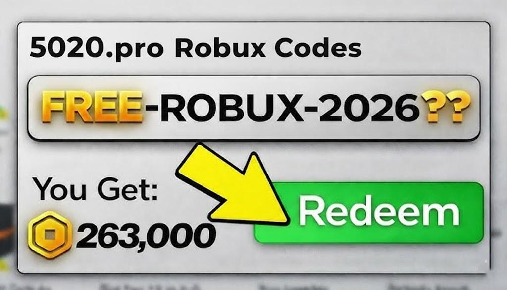 5020.pro Free Robux Codes: The Truth Revealed in 2026 | AxeeTech