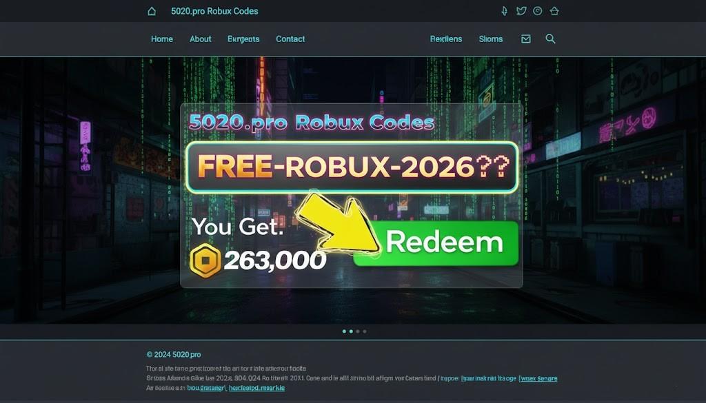 5020.pro Free Robux Codes: The Truth Revealed in 2026 | AxeeTech