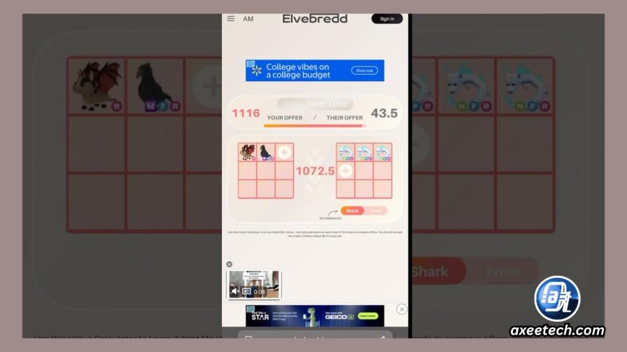 Elvebredd Calculator Guide: How to Use the WFL & Value Calculator for ...