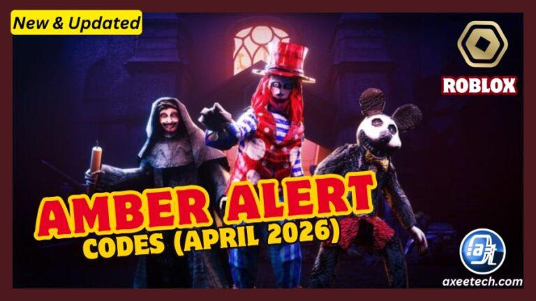 Amber Alert Codes Roblox (April 2026) — Active, Expired and How to ...