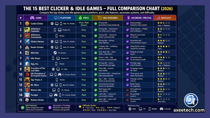 15 Best Clicker Games in 2026 (Browser, PC, Mobile): Ranked by Genre ...