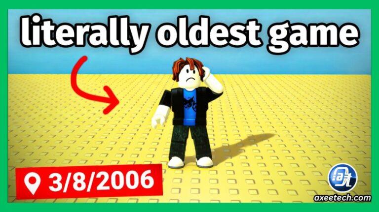 What Was the First Game on Roblox? The Complete Origin Story | AxeeTech