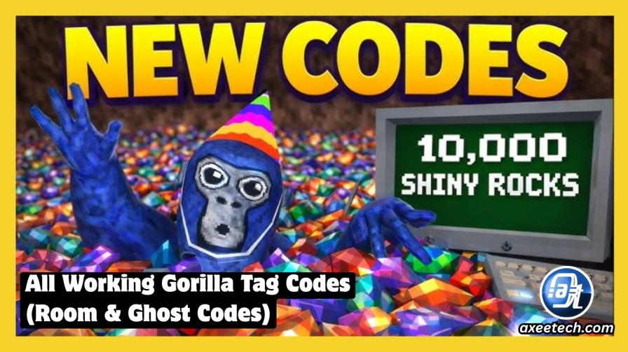 All Working Gorilla Tag Codes [May 2026] Room & Ghost Codes | AxeeTech