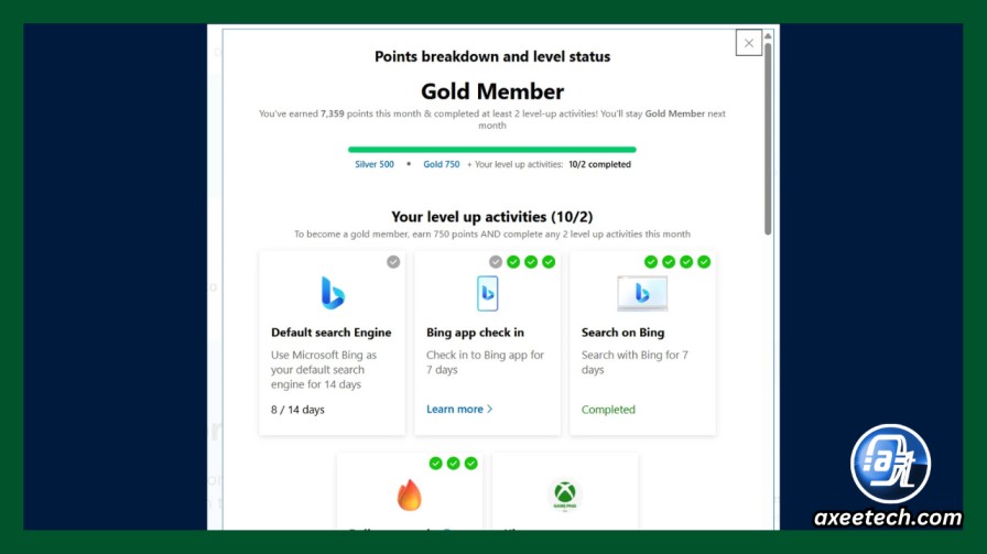 Microsoft Rewards Gold Tier Guide: How to Reach It, What It Unlocks ...